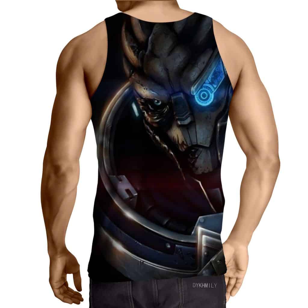 Mass Effect Commander Shepard Soldier Galactic War Tank Top ...