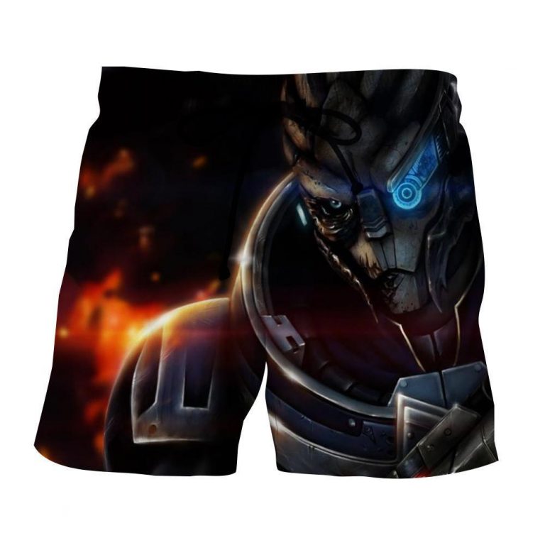 Mass Effect Vetra Nyx Rider Squad Turian Portrait Shorts