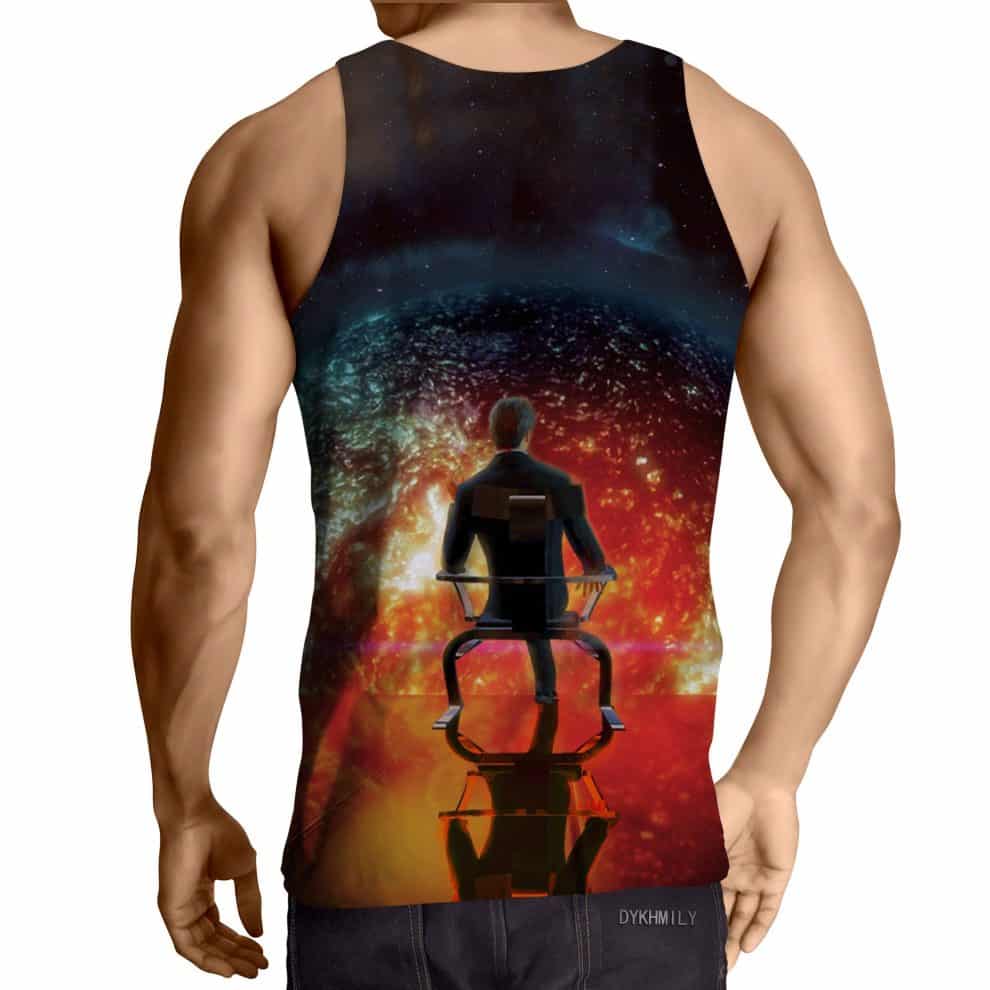 Mass Effect Illusive Man Cerberus Leader Style Tank Top