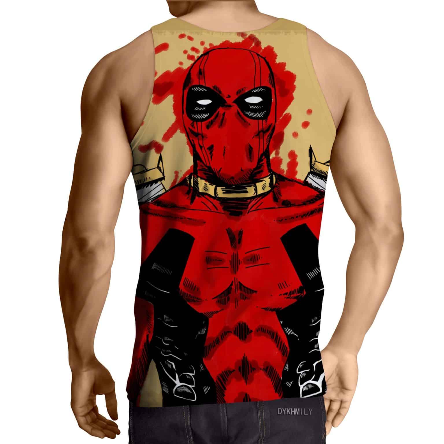 Deadpool In Green Lantern Costume Perfect Design Tank Top - Superheroes ...