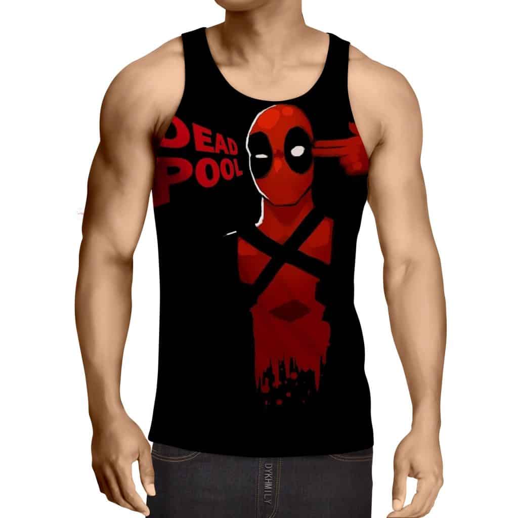 Deadpool In Green Lantern Costume Perfect Design Tank Top
