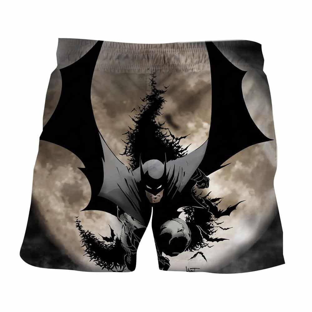 Batman The Dark Knight Ready To Save Full Print Boardshorts
