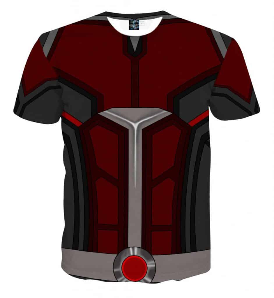 Cool Ant-Man Superhero Armor Suit Full Print Zip Up Hoodie ...