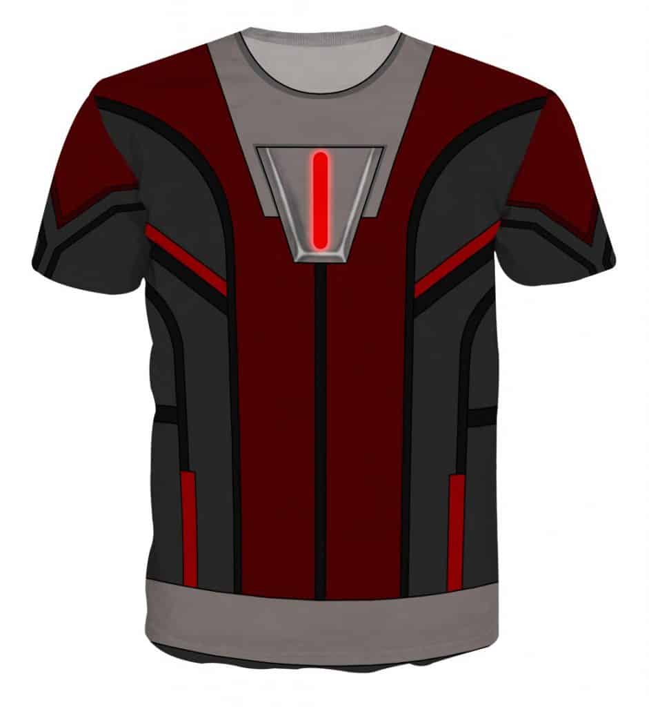 Cool Ant-Man Superhero Armor Suit Full Print Zip Up Hoodie ...