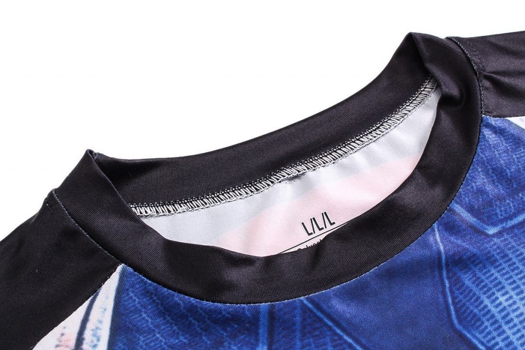 Marvel Captain America Long Sleeves Design Workout T-shirt