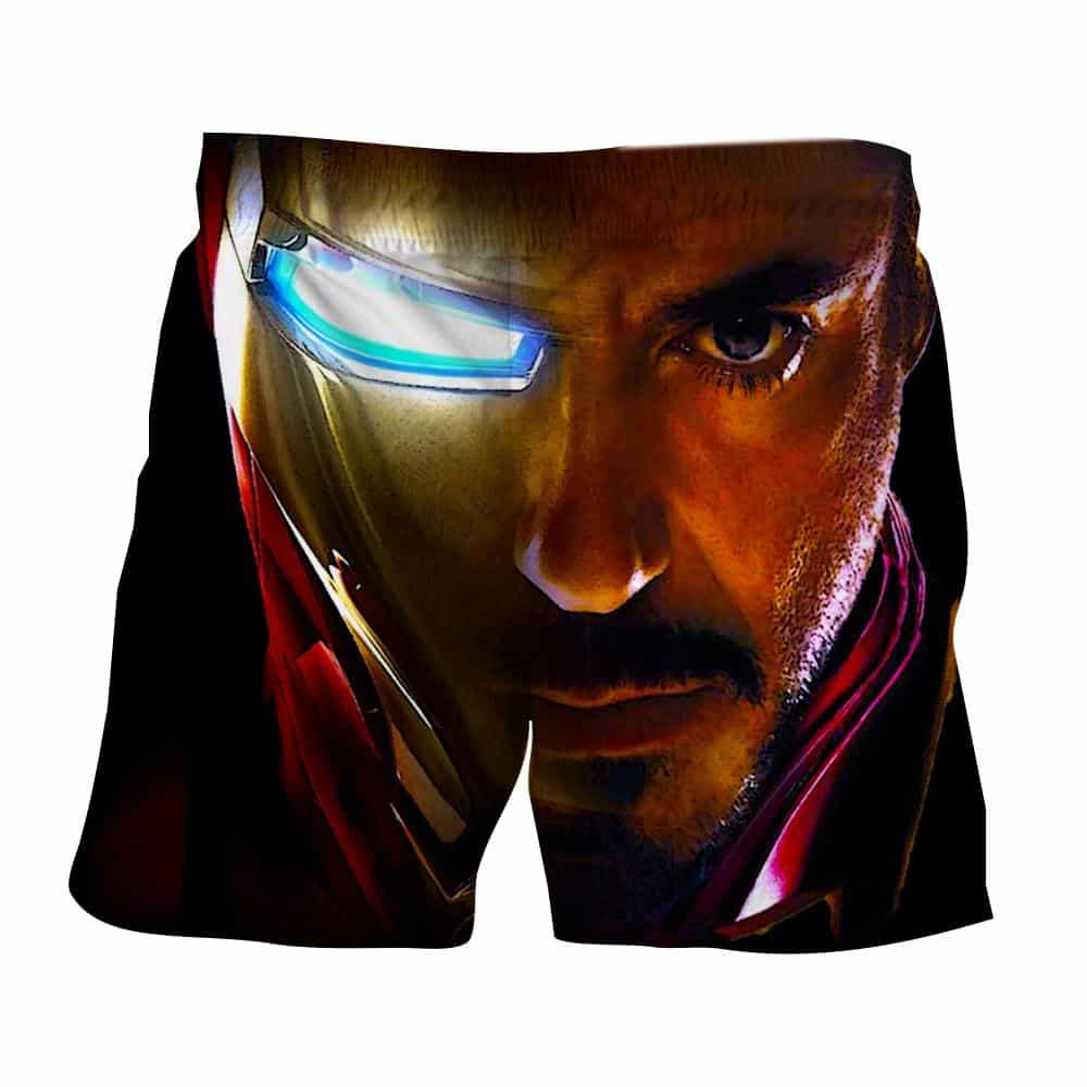 Marvel Comics The One Eye Iron Man Design 3D Printed Shorts