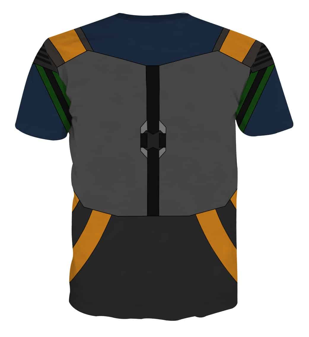 Marvel Erik Killmonger N'Jadaka Armor Suit Cosplay T-Shirt ...