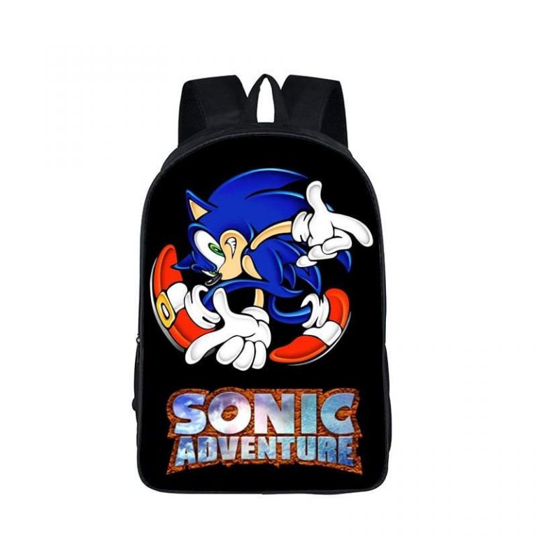 Confident Sonic The Hedgehog Classic School Backpack Bag - Superheroes ...
