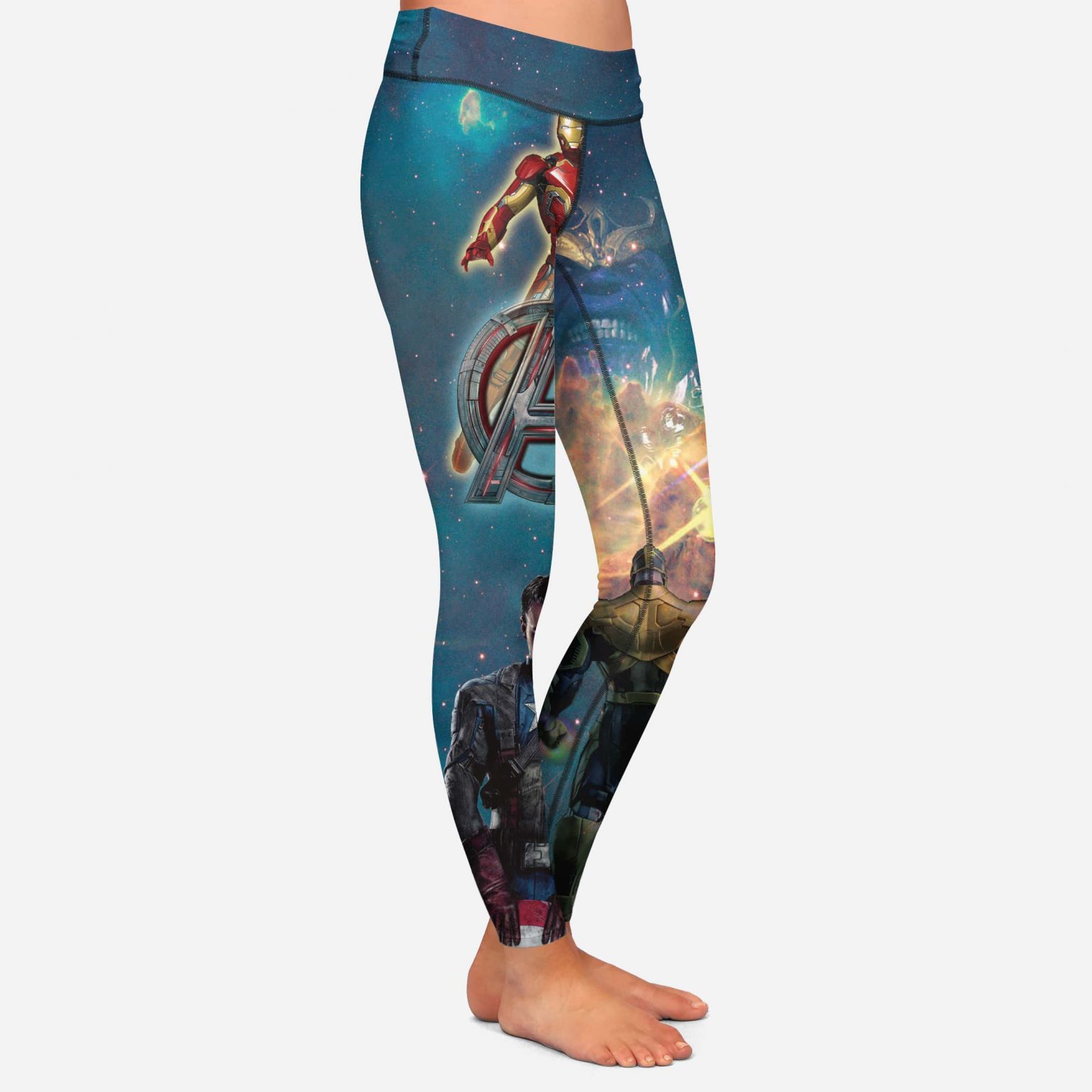 The Avengers Marvel Cosplay Women Leggings Yoga Pants