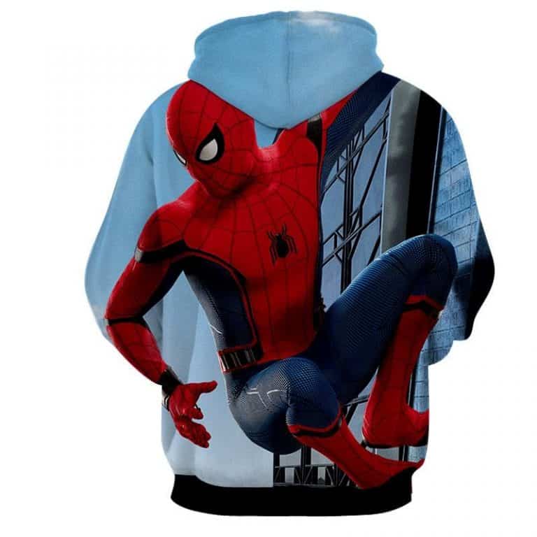 The Look At Spider-Man View Design Full Print Design Hoodie