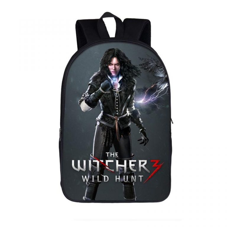The Witcher 3 Wild Hunt Feisty Sorceress Yennefer Backpack Bag