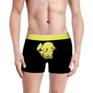 Adorable Pikachu Electric Type Pokemon Men’s Boxer Shorts