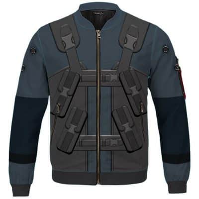 Metal Gear Solid Cyborg Ninja Gray Fox Tribute Bomber Jacket ...