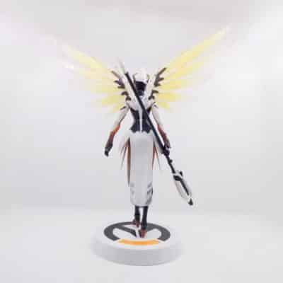 Overwatch Mercy Healing Support Hero Statue Toy Figure