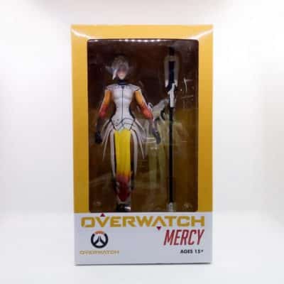 Overwatch Mercy Healing Support Hero Statue Toy Figure