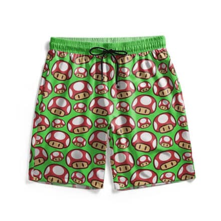 Super Mario Super Mushroom Board Shorts